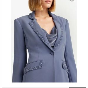 cinq a sept | Jackets & Coats | Cinq A Sept Beaded Kayden Blazer | Poshmark